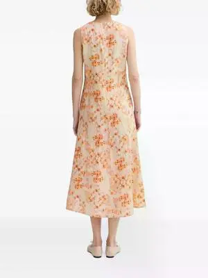 Marc O'polo Floral-print V-neck Dress