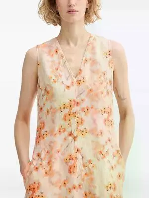 Marc O'polo Floral-print V-neck Dress