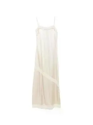 THE GARMENT Cata Lace-trim Maxi Dress - Neutrals