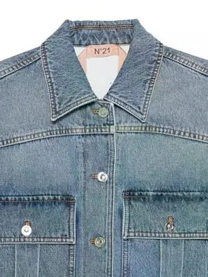 N°21 Button-up Denim Gilet