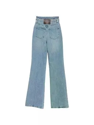 N°21 Double-waistband Straight-leg Jeans