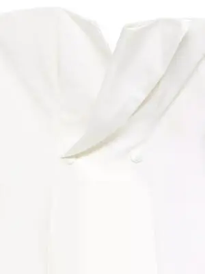 P.a.r.o.s.h Double-breasted Strapless Top