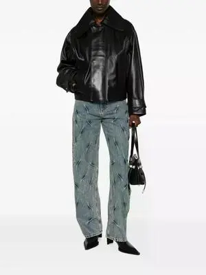 Erika Cavallini Oversized-collar Jacket