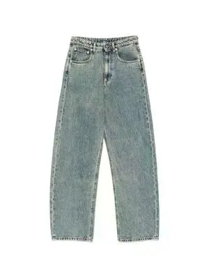 Erika Cavallini Acid-wash Jeans