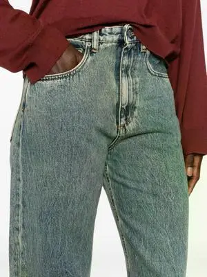 Erika Cavallini Acid-wash Jeans