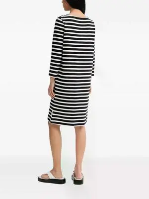 Marc O'polo Horizontal-stripe Long-sleeve Dress
