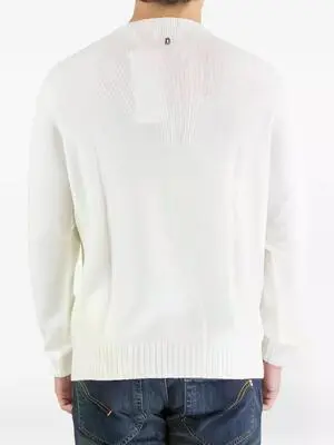 DONDUP Crew-neck Ribbed-trim Sweater
