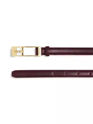 ANINE BING Elly Belt Smooth Leather - Red