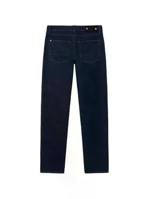 Stone Island J100005 Indigo Denim-rinsed Jeans - Blue