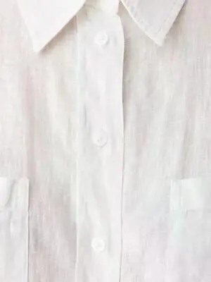 BENETTON Patch-pocket Linen Shirt