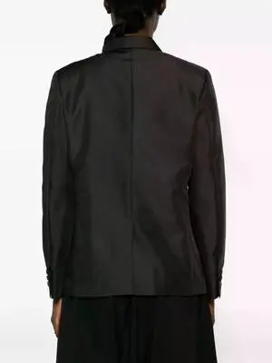 Comme Des Garçons Flower-detail Blazer