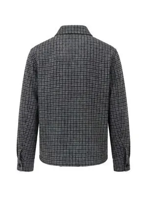 Moncler Check-pattern Button-up Jacket