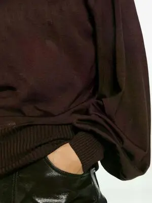 Liviana Conti High-neck Balloon-sleeve Sweater