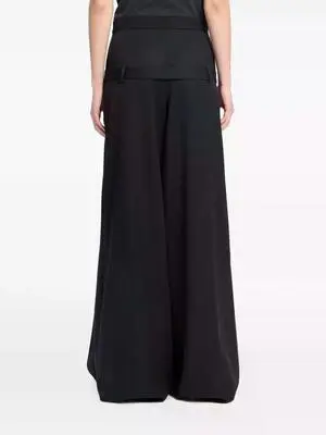 ANN DEMEULEMEESTER Belted Pleated Trousers