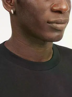 MAISON MARGIELA Satinato Hoop Earrings