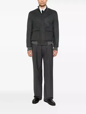 Brunello Cucinelli Panelled High-neck Jacket