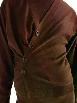 LEMAIRE Relaxed Twisted Cardigan In Merino Blend