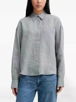Marc O'polo Chest-pocket Shirt - Grey