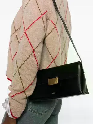 A.p.c. Small Simone Logo-print Leather Shoulder Bag