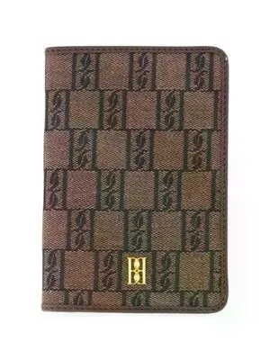 BY MALENE BIRGER Cara Monogram-pattern Passport Holder - Brown