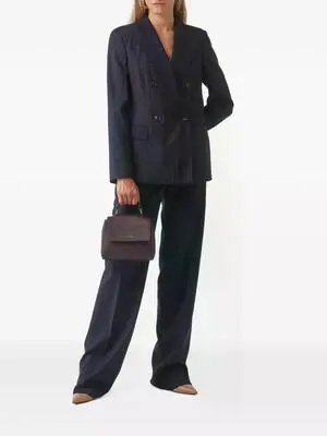 Max Mara Pinstripe Double-breasted Blazer