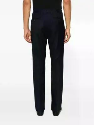 Corneliani Pressed-crease Tailored Trousers