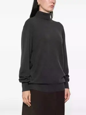 LEMAIRE Turtleneck Ribbed-trim Sweater