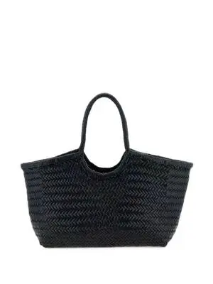 Dragon Diffusion Big Nantucket Leather Tote Bag - Blue