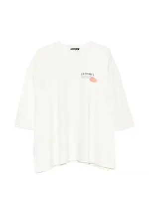 WILLY CHAVARRIA Total Transformation Buffalo Graphic-print T-shirt - Neutrals