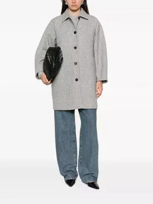 Liviana Conti Herringbone-pattern Coat