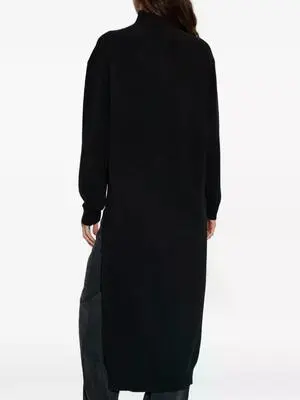 Alexander Wang Asymmetric-cut Logo-patch Sweater