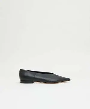 MANSUR GAVRIEL Kiki Flat - Black