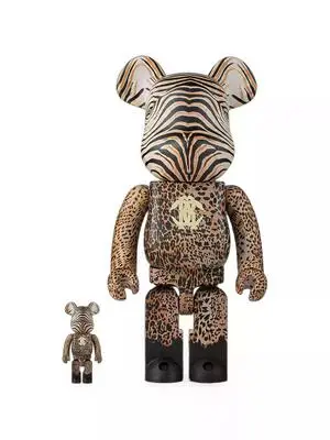 MEDICOM TOY X Roberto Cavalli X Be@rbrick 100% And 400% Figures Set - Orange