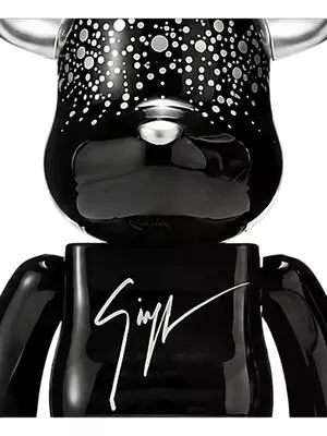 MEDICOM TOY X Bearbrick Macau 2023 X Giuseppe Zanotti Figures Set - Black