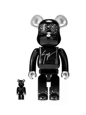 MEDICOM TOY X Bearbrick Macau 2023 X Giuseppe Zanotti Figures Set - Black
