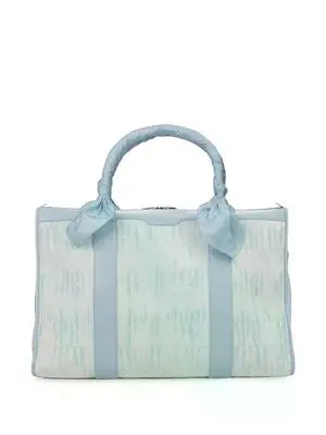 Amiri Jacquard Tie-dye Weekender Tote Bag - Blue