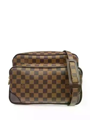 LOUIS VUITTON 2005 Damier Nile Shoulder Bag - Brown