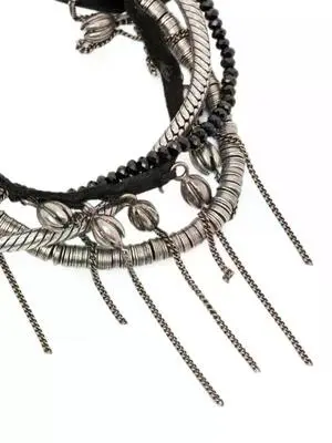 GOTI Beaded Multi-chain Bracelet