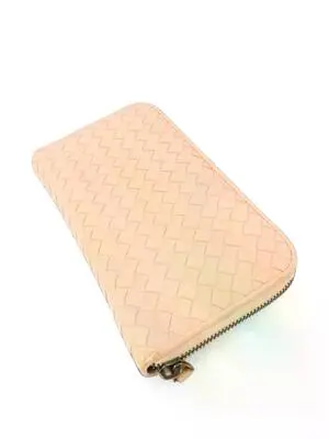 Bottega Veneta Intrecciato Zip-around Wallet