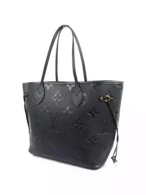 LOUIS VUITTON Mm Neverfull Monogram Empreinte Tote Bag