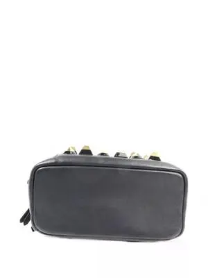 Fendi Studded Logo-print Tote Bag