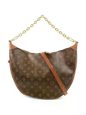 LOUIS VUITTON Loop Hobo Monogram Reverse Shoulder Bag - Brown