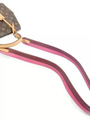 LOUIS VUITTON Bb Monogram Cluny Shoulder Bag - Brown