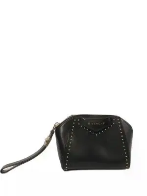 Givenchy Antigona Studded Clutch Bag - Black
