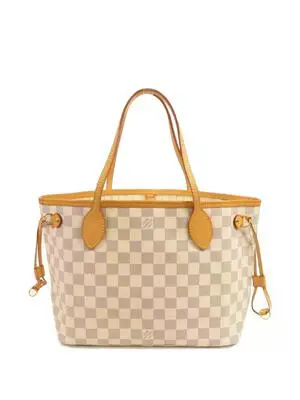 LOUIS VUITTON Neverfull Pm Damier Azur Tote Bag