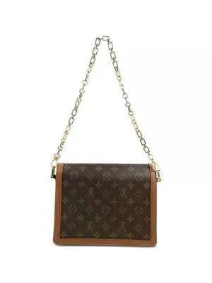 LOUIS VUITTON Mm Dauphine Monogram Reverse Shoulder Bag - Brown