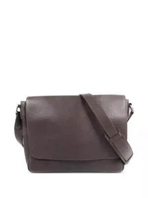 LOUIS VUITTON Pm Roman Taiga Shoulder Bag