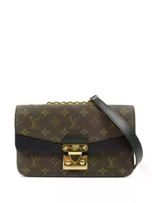 LOUIS VUITTON Marceau Monogram Canvas Shoulder Bag - Brown