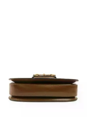 Gucci 1955 Medium Gg Horsebit Supreme Shoulder Bag - Neutrals