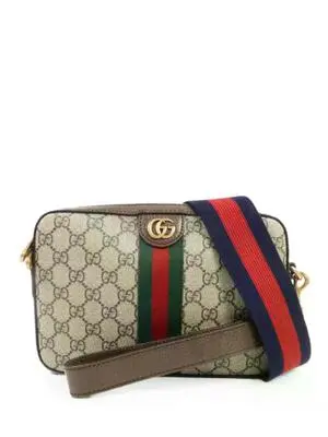 Gucci Ophidia Gg Shoulder Bag - Neutrals